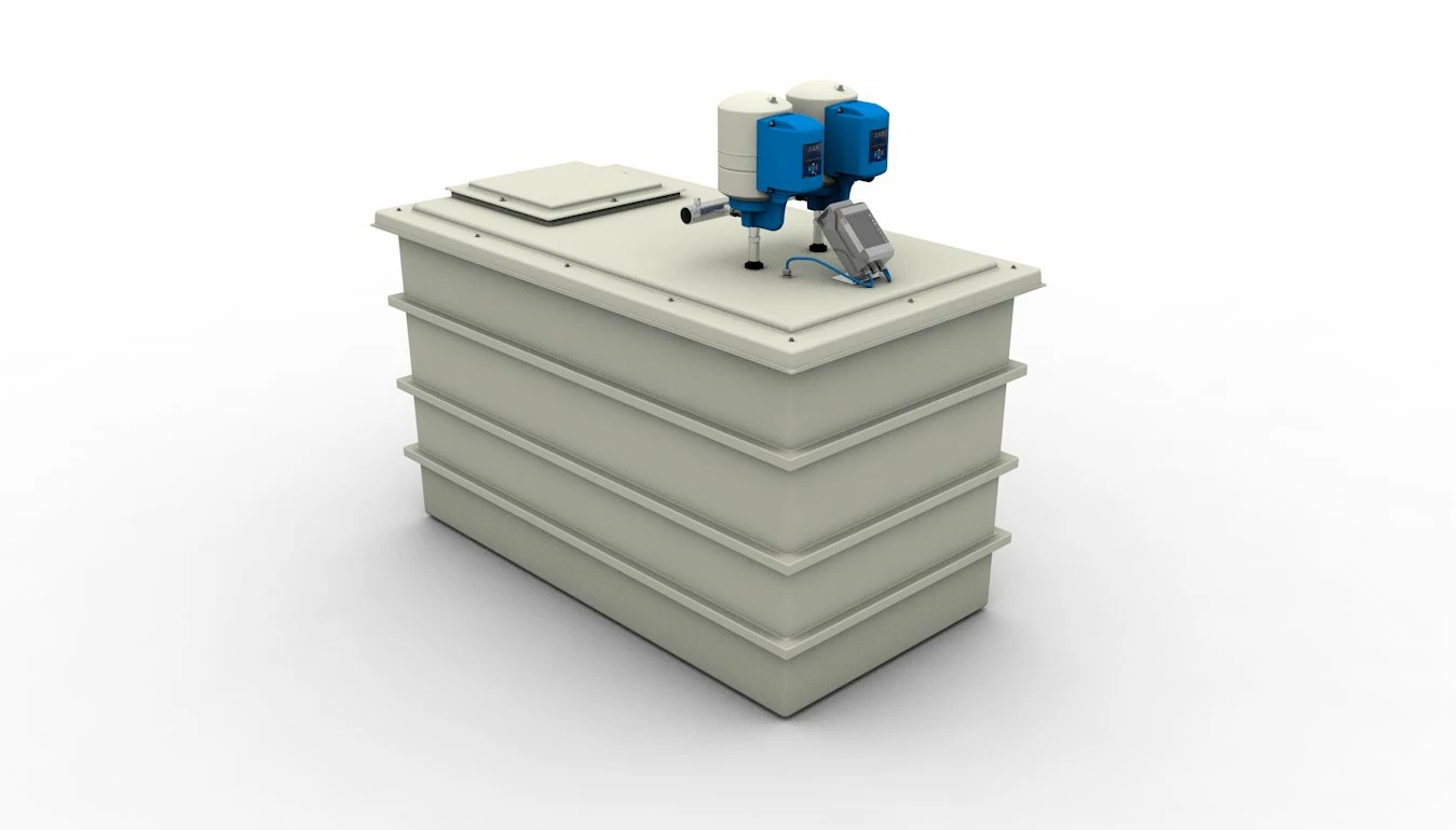 Experience Savings on 2501 Litre GRP Water Tank With A Twin Pump ...